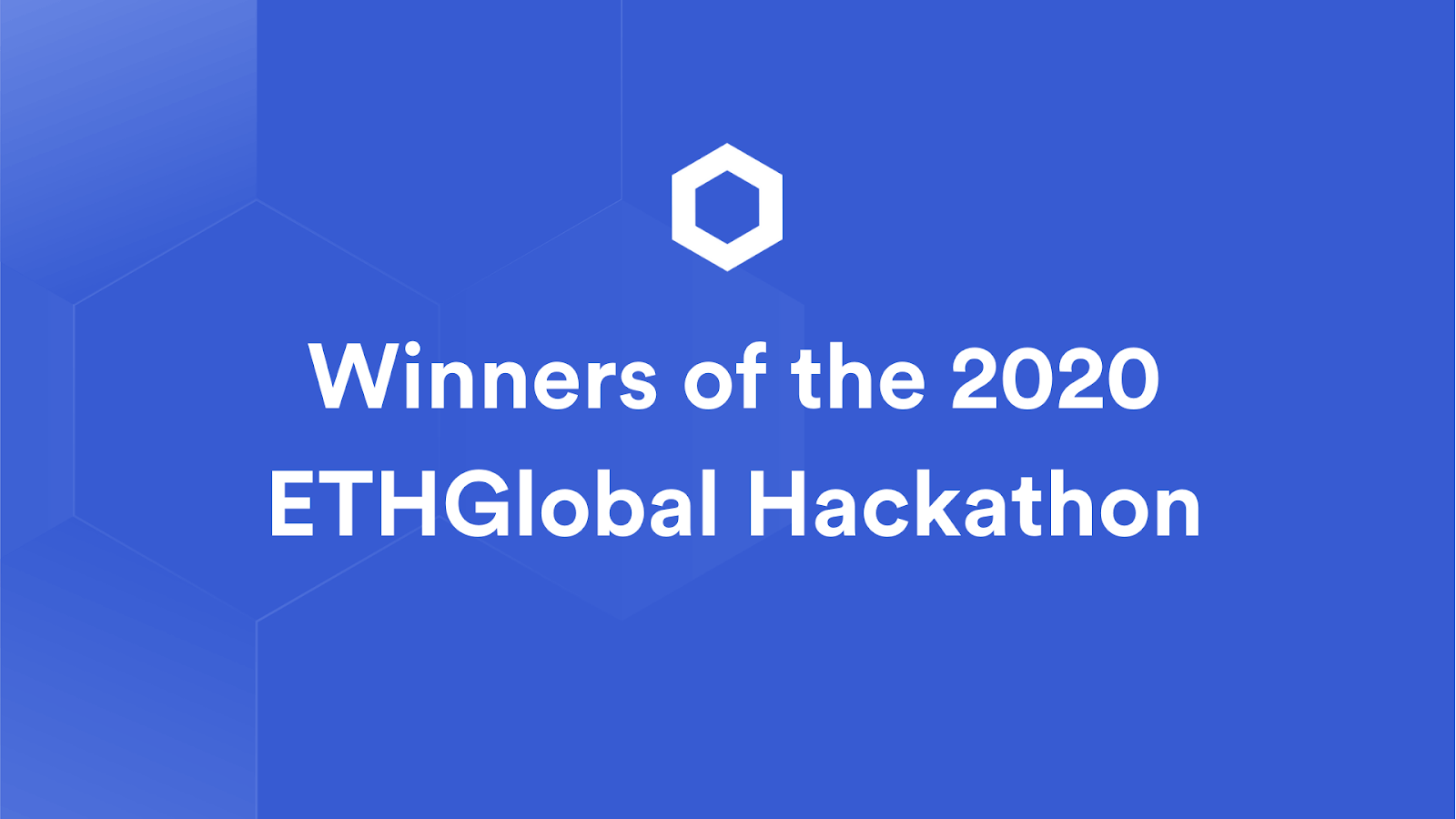 Congratulations to ETHGlobal’s 2020 Hackathon Winners