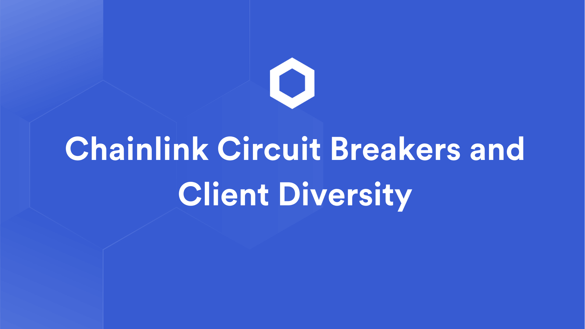 Circuit Breakers and Client Diversity in the Chainlink Network