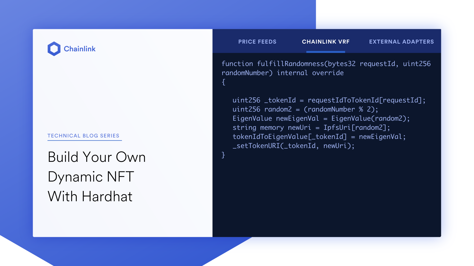 Build Your Own Dynamic NFT With Hardhat