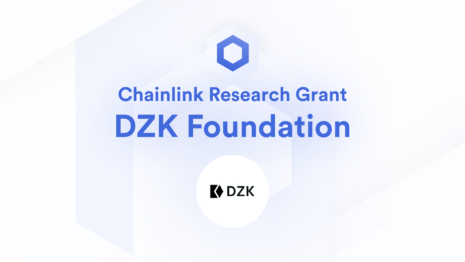 DZK Foundation Awarded Chainlink-Filecoin Joint Grant