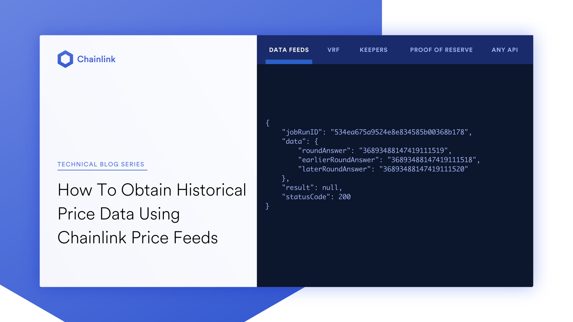 How To Obtain Historical Cryptocurrency Price Data Using Chainlink Price Feeds | Chainlink Blog