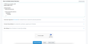 怎样通过 Etherscan 验证智能合约