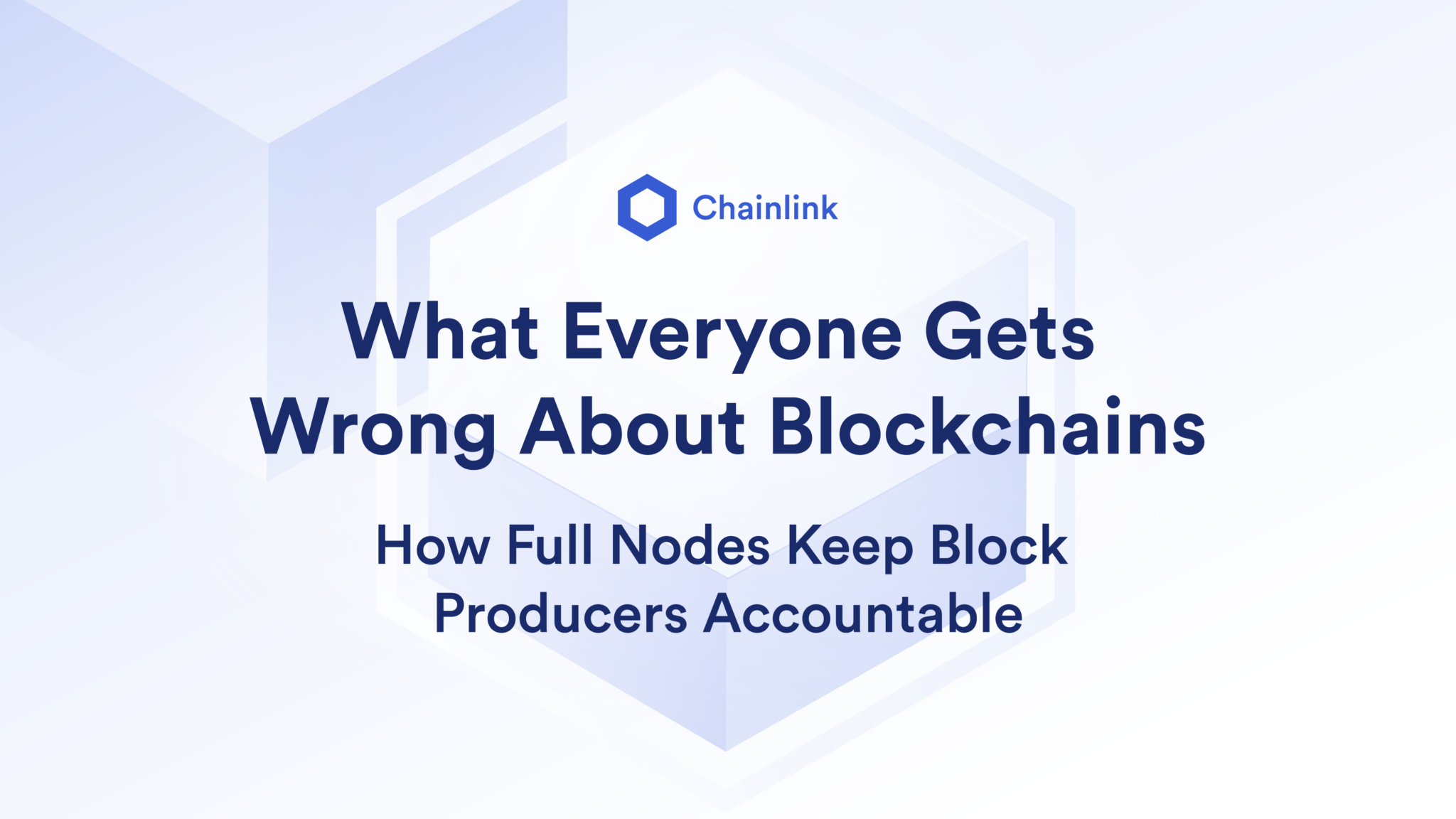 Block-STM: Accelerating Smart-Contract Processing | Chainlink Blog