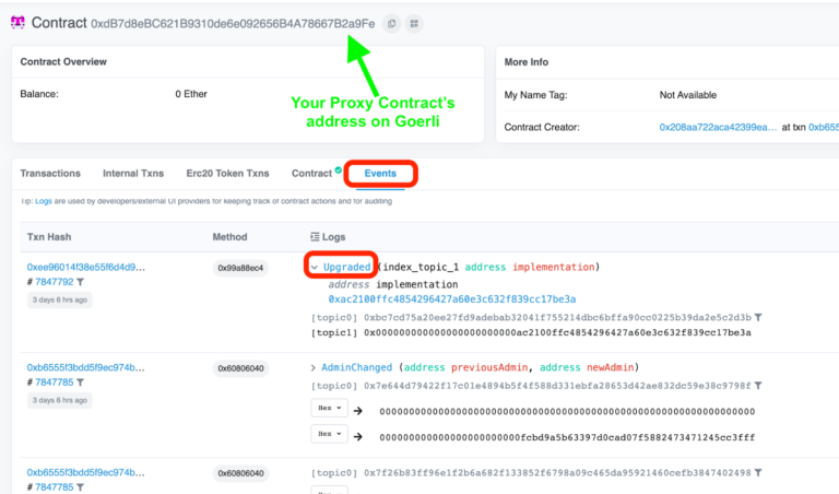 Upgradable Smart Contracts » Guide | Chainlink