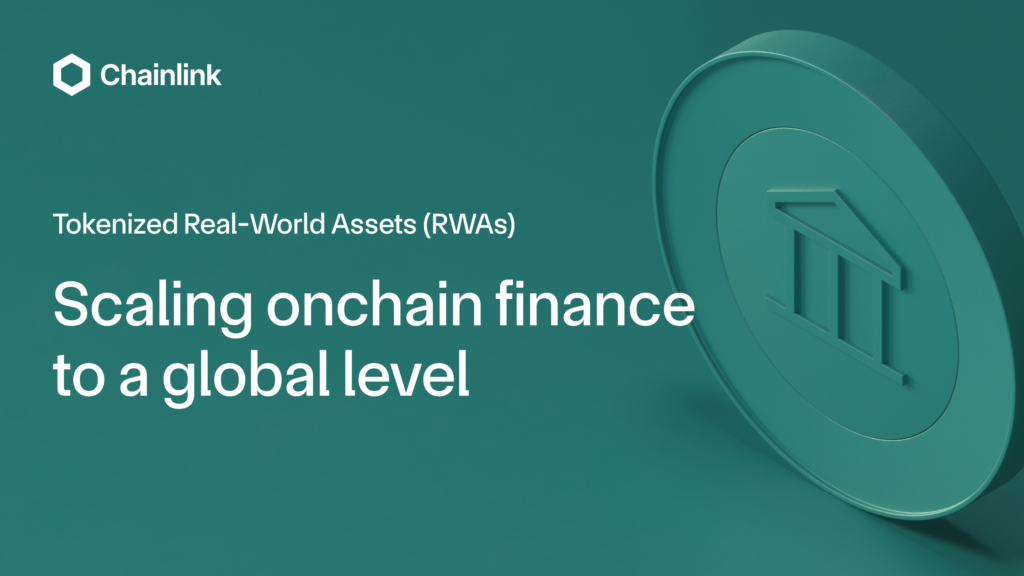 Tokenization of Real-World Assets (RWAs) | Chainlink Blog