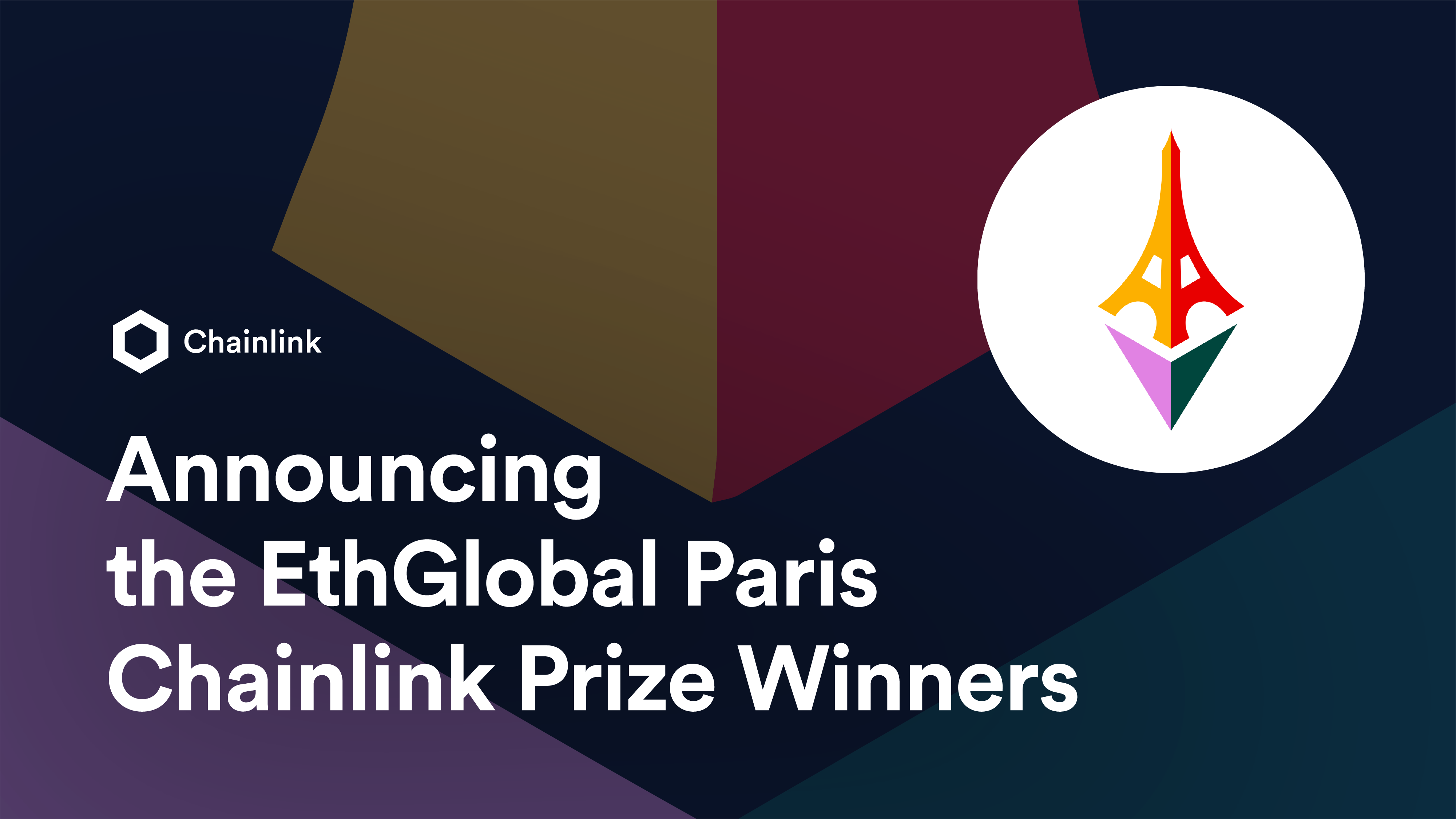 Announcing the EthGlobal Paris Chainlink Prize Winners | Chainlink