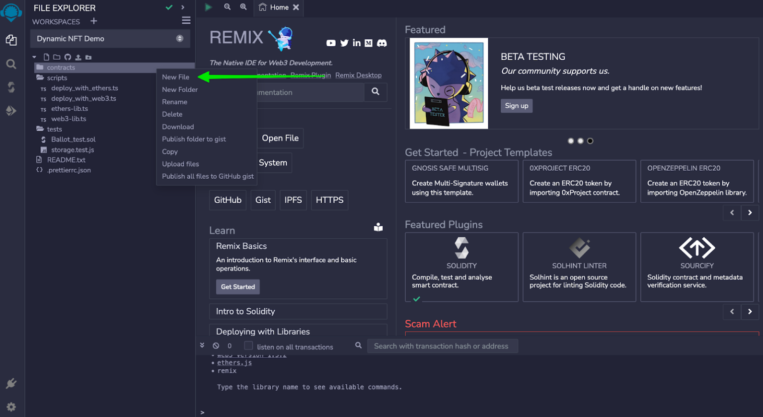 How to Create a Dynamic NFT—Tutorial