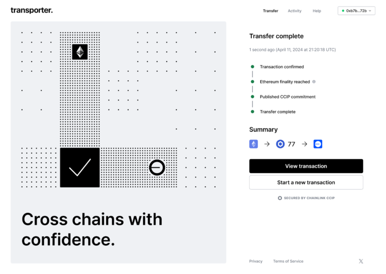 Introducing Transporter: Cross Chains With Confidence | Chainlink